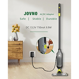 JOVNO for Shark VM252 VACMOP Charger Compatible with Shark VM252 VM252C QM252 VM250 VACMOP Pro Vacuum Adapter Round Magnetic Power Cord Replace Shark Cordless Hard Floor Vacuum Mop Magnetic Charger
