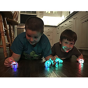 Marble Racers Light Up 1:43 Scale Quick Shot Pull-Back Motor Race Cars - Green & Orange