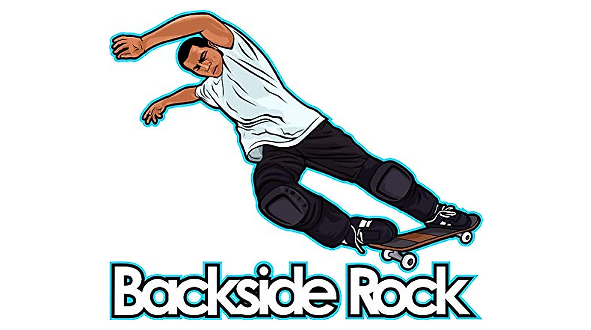 LN Backside Rock Skateboard Hooks - Secure Wall Display for Skateboards