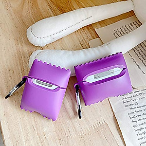 for Airpod Pro Case Soft Silicone Cute Cartoon Kawaii Funny Cover Fashion Protective, Cool Keychain Design Skin, for Girls Children and Boys Airpod Case with Airpods 3 (Takis Potato Chips)