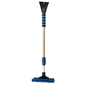 Mallory 581-E Mallory Telescoping Sport Utility Snow Broom with 8" Head (Colors may vary)