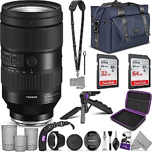 Tamron 35-150mm f/2-2.8 Di III VXD Lens for Sony E Mount with Altura Photo Complete Accessory and Travel Bundle
