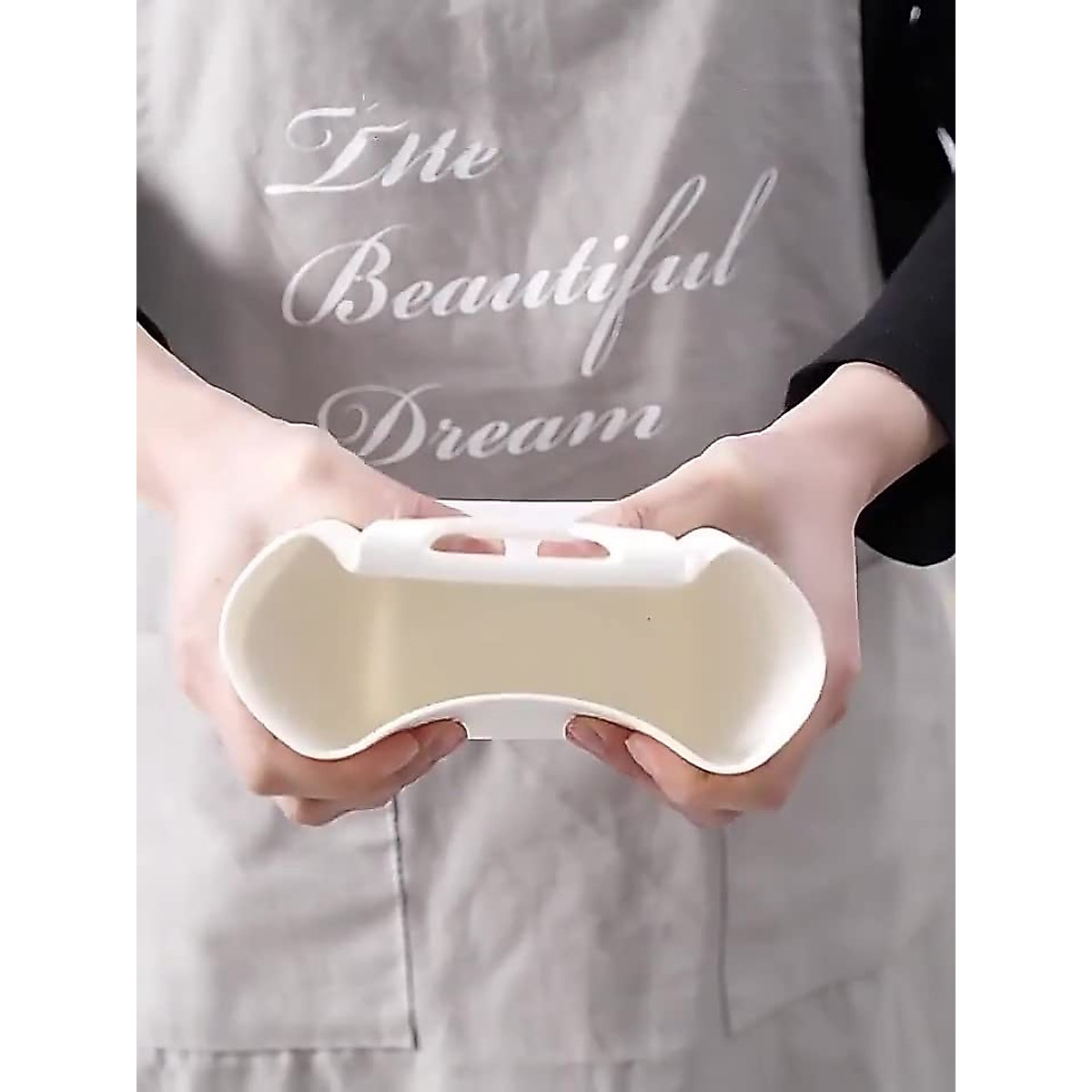 5 Piece Hanging Cup Holder,Trolley Storage Basket,Trolley Accessories,4.75x4"Hanging Pen Holder,Hanging Bucket,Plant Container,Storage Bucket,Makeup Pencil Holder White