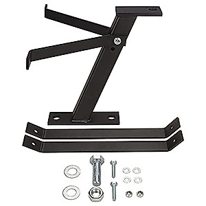 A-KARCK Lawn Mower Hitch, Heavy Duty Lawn Tractor Hitch Solid Iron Construction, Black Powder Coated Riding Mower Hitch