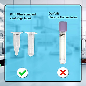 ONiLAB's Scientific Mini Centrifuge 7000RPM, 2680 x g RCF, Lab Benchtop Centrifuge with 2 Rotors for 8 x 0.2/0.5/1.5/2.0ml and 0.2mL×32 PCR Strips, Low Noise≤45dB, 100-240V