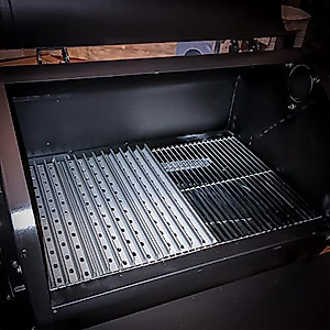 GrillGrate Sets of 16.25" Panels (Interlocking) GrillGrates + Short Tool (3) - Outdoor Grill Grates for the Traeger Ironwood 650 & 885, Green Mountain Peak & Ledge, Masterbuilt 800