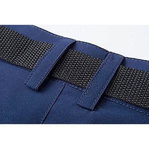 Aymnlox Prime Early Access Deals Sweatpants for Men Loose fit Patchwork Hiking Quick Drying Trousers Pants Causal Outdoor Fashion Sport Joggers Pants Men's Pants Elastic Waistband Navy XL