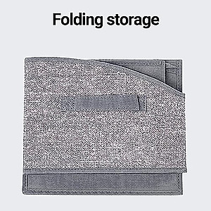 degtnb Underwear Drawer Organizer, Foldable Sock Underpants Organizer Non Woven Fabric Storage Box for Cloth, Stockings, Ties & Bras