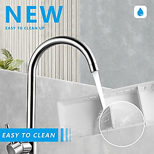 Sarajoye 4 - Piece Adjustable Flatware Cooking Utensil Organizer for Kitchen Drawers - Expandable 13 Slots Silverware Drawer Organizer Tray Holder for Organization Storage (2 Large + 2 Small, White)