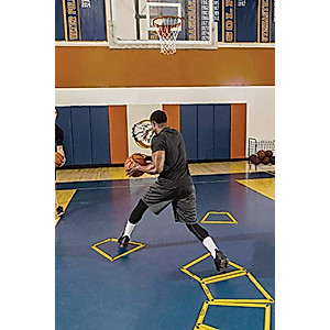 SKLZ Agility Trainer Pro Trapezoid Agility Trainers for Multi-Directional Ladder Patterns