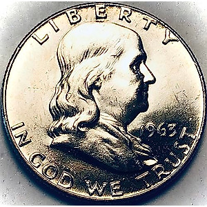1963 D Franklin Silver BU Half Dollar Seller Mint State