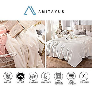 Bible Verse - I Am with You Always Fleece Throw Blanket Lightweight Super Soft Flannel Bed Blanket Perfect Home Decor for Couch Chair Sofa Living Room 60"X50" Medium