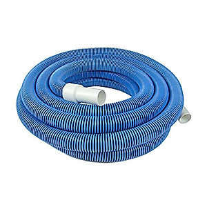 Poolmaster 33430 Heavy Duty In-Ground Pool Vacuum Hose With Swivel Cuff, Made in the USA, 1-1/2-Inch by 30-Feet