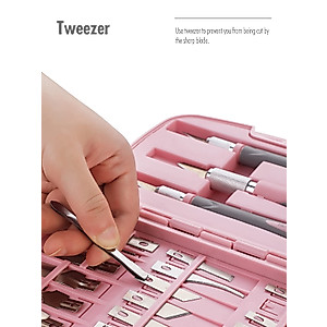 FantastiCAR Craft Knife Precision Cutter Hobby Knife Blades Set (30pcs) for Art Work, Scrapbooking, Stencil, Architecture Modeling, Wood Leather Working (Pink)