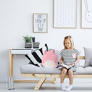 16’’ Unicorn Plush Pillow, Unicorn Pillows for Girls, Cute Unicorn Plush Stuffed Animal Pillow, Soft Plush Toy, Cartoon Hugging Pillow,Sleeping Pillow,Plush Gifts for Girls…