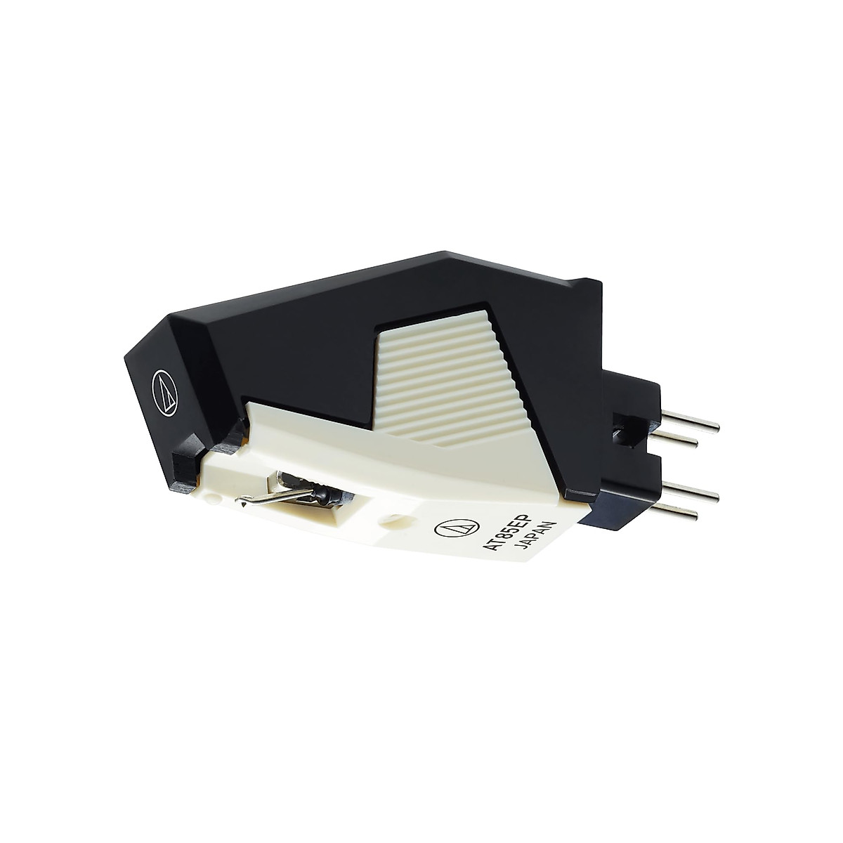 Audio-Technica AT85EP Turntable Cartridge with Elliptical Stylus P Mount, 0.3 x 0.7 mil elliptical cartridge,Black