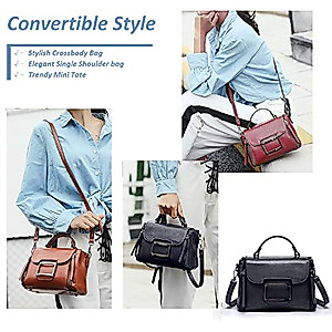 LUI SUI Casual Shoulder Bags for Women Retro Classic Messenger Satchel Purse Bags Ladies Tote Handbags