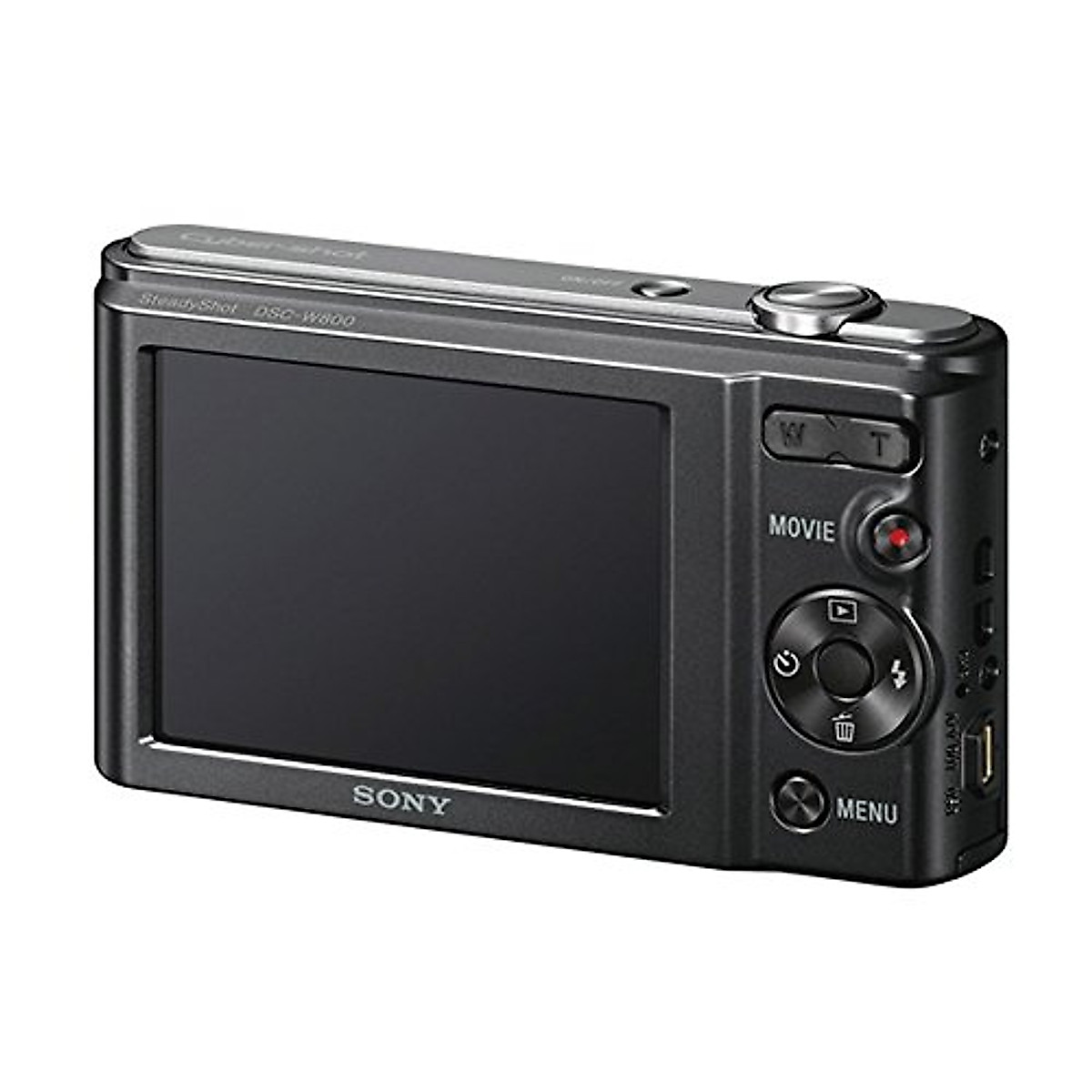 Sony Cyber-Shot DSC-W800 Digital Camera (Black)