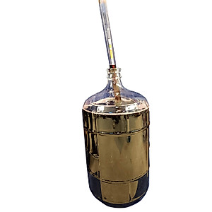 Wine Beer Testing Kit/Fermtech Beer Hydrometer and Test Jar/Thief All in One. Test Kit Deluxe by Fermtech