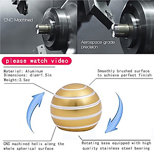 Desk-Fidget-Toys for Kinetic-Toy: Cool-Gadgets Cool-Stuff for Kid Children Teen Adult, Spinning 180 Seconds, Stress Relief Toy for Optical-Illusion Gift for Office School Home Women Men Christmas