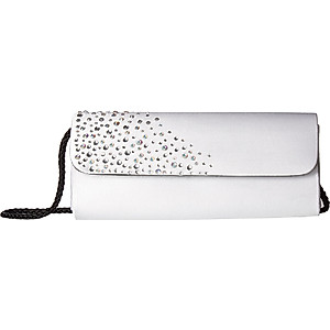 Touch Ups Clutch Handbag, White