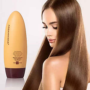 ARGANMIDAS Hair Conditioner, 15.3 Fl Oz Sulfate-Free Conditioner Intensely Smooth and Clear Hydrating Hair Conditioner, Argan Oil Daily Moisture Deep Conditioner for Color Treated Hair, Effectively Repair Dry Damaged and Frizzy Hair