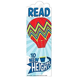 Eureka EU-843239 Hot Air Balloon New Heights Bookmarks