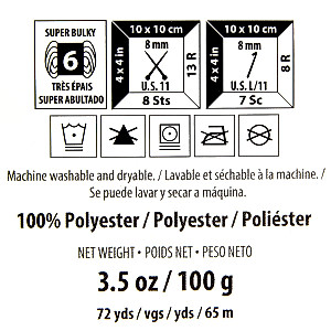 Bernat Baby Blanket Yarn (3-Pack) Little Petunias 161103-3421