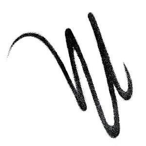 Rimmel London Exaggerate Waterproof Eye Definer Eyeliner, Highly Pigmented, Long-Wearing, Built-In Smudger, 261, Noir, 0.01oz