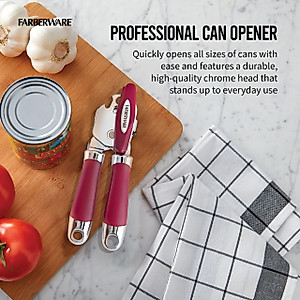 Farberware Pro 2 Can Opener, Berry, One Size (5263739)