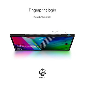 ASUS VivoBook 13 Slate OLED 2-in-1 Laptop, 13.3" FHD OLED Touch Display, Intel Pentium N6000 Quad-Core CPU, 4GB RAM, 128GB eMMC, Windows 11 Home in S Mode, Black, T3300KA-DH21T