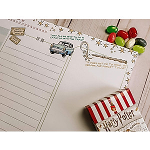 Conquest Journals Harry Potter Daily Planning Notepad, Tear Off Sheets, 50 Pages, 8" x 10" - Priorities, Schedule, To Do's, Notes, Meal Planner and Daily Habit Tracker