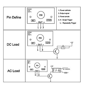 Stemedu 5pcs HC-SR501 PIR Infrared Motion Sensor Human Body IR Movement Detector Sensor Module for Arduino for Raspberry Pi