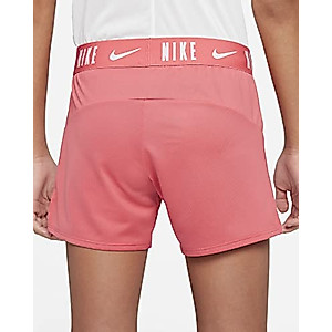 Nike Big Girls Dri-FIT Trophy 6" Training Shorts (P(DA1099-603)/W, Medium)