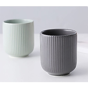 Lxuwbd Traditional Japanese Tea Cup, Ceramic Tea Set, Chinese Tea CupYunomi Tea Cup, Matcha Bowl, Matcha Tea Set (4 colors)