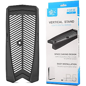 OUGIC Vertical Stand for PS5 DE, Compatible with Playstation 5 Digital Edition