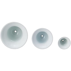 PME Set Of 3 Cake Icing Baking Bell Moulds Mold Separators (25 x 44 x 56mm)