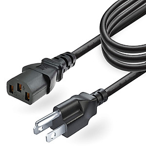 T POWER 4 FT Long 3 Prong AC Power Cord for Instant Pot Pressure Cookers, Rice Cookers, Soy Milk Makers, and Other Kitchen Appliances Power Cord Model PC-WAL1 3pin