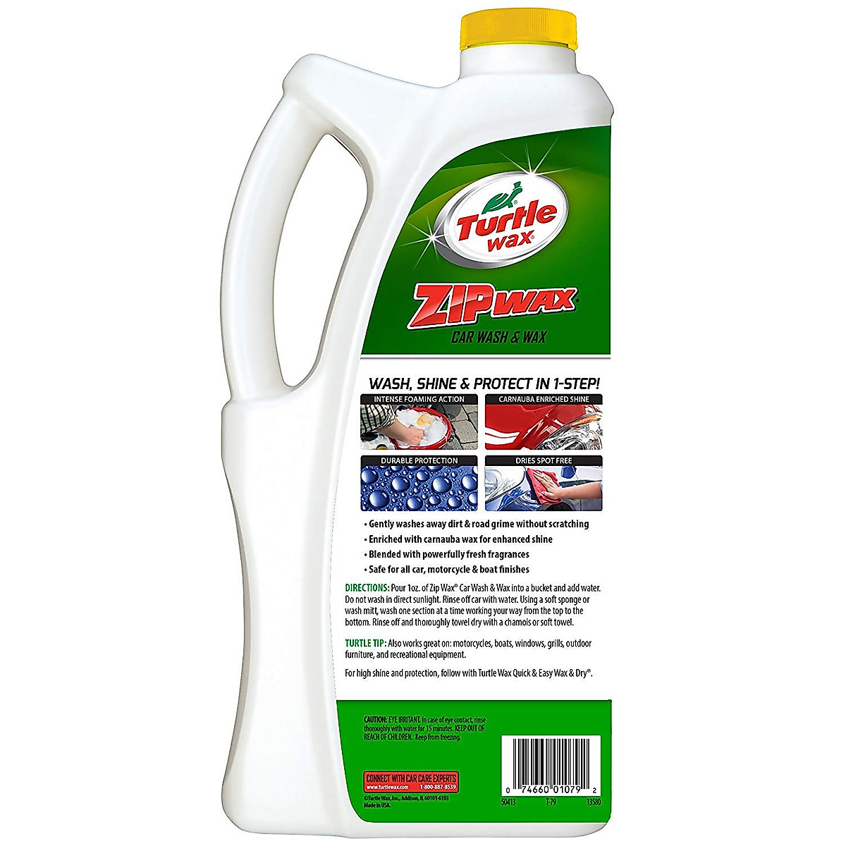 Turtle Wax T-79 Zip Wax Liquid Car Wash and Wax. 64 oz. - 3 Pack