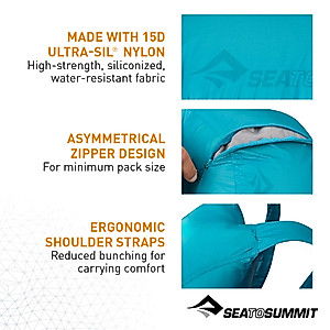 Sea to Summit Ultra-Sil Nano Ultralight Day Pack, 18-Liter, Dark Blue