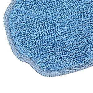 EVGATSAUTO Robot Vacuum Brush Filter Parts, Premium Fiber Robotic Vacuum Cleaner Accessories Kit Mop Cloth Side Brush Filter Parts Replacement for BR150 BR151