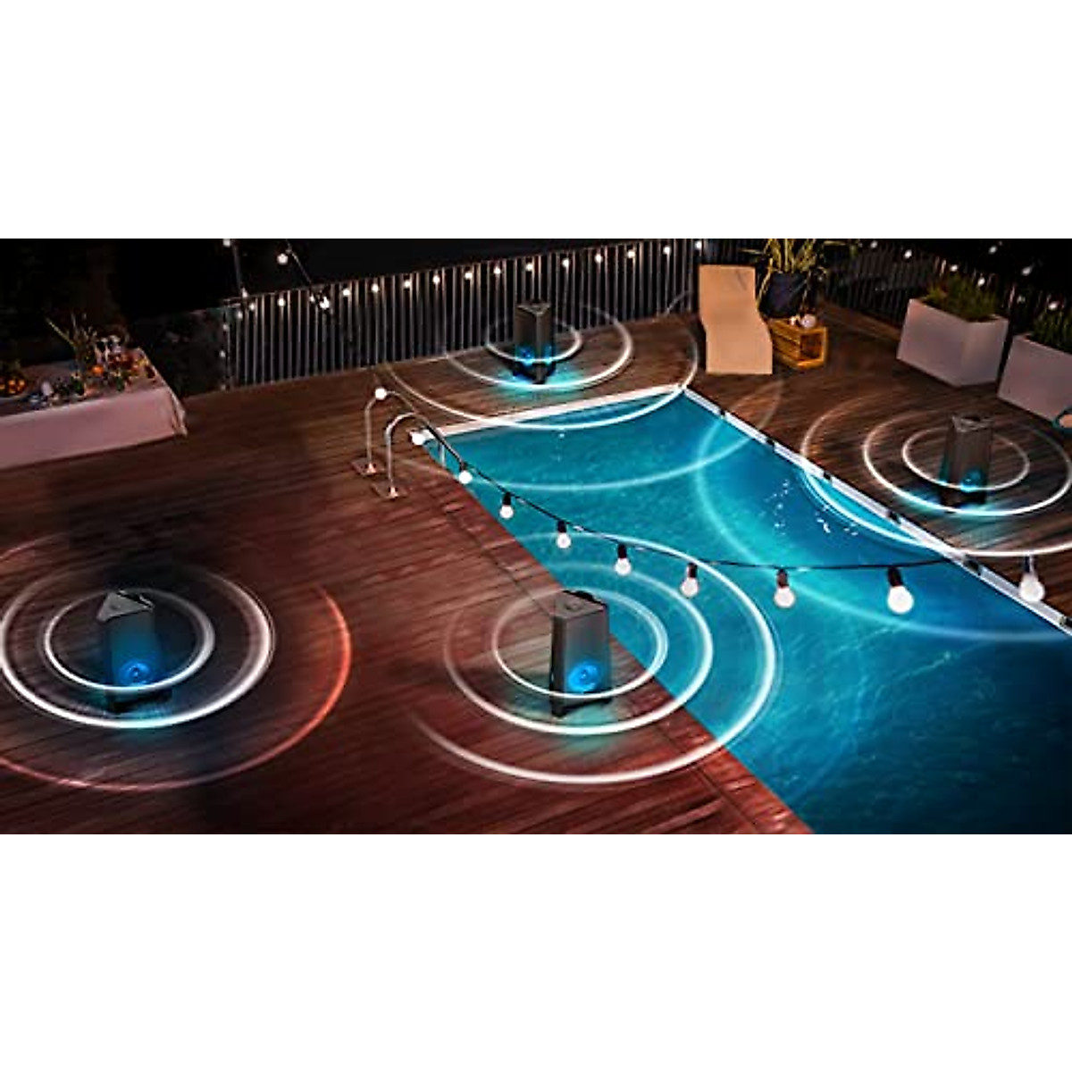 One Pair of Samsung MX-T40's 300W Bi-Directional High Power Audio Sound Towers with a Samsung HW-LST70T 3.0 Channel The Terrace Soundbar with Dolby 5.1 Ch (2021)(USED)