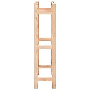 vidaXL Solid Wood Pine Wine Rack for 56 Bottles Home Indoor Dining Room Kitchen Wooden Storage Organizer Shelf Wine Cabinet Furniture