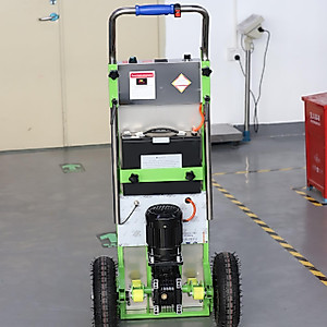 RXFSP Electric Stair Climbing Dolly, 1200W Powered Electric Stair Climbing Hand Trucks Dolly Cart for Moving, 880lb Capacity Heavy Duty Stair Climber