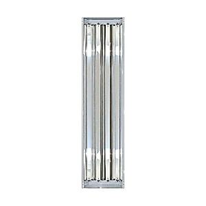 Four-Bros 4-lamp T8 High Bay Fluorescent Lighting Fixture, 120-277V