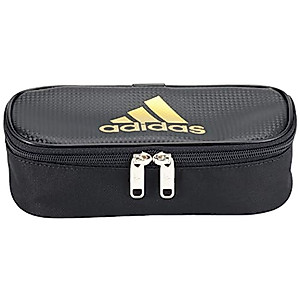 三菱鉛筆 Mitsubishi Pencil PT1503AI06B25 Adidas Pencil Case, AI06, Black Gold, Enamel x Cloth, Box Type