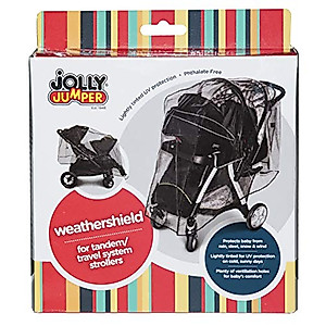 Jolly Jumper Travel System Weathershield - Protects, Baby, Large Stroller and Contents from rain and Other Elements