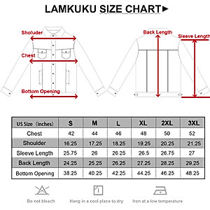LAMKUKU Mens Denim Jacket Ripped Slim Jean Jacket Coat for Men (Medium, Light blue-02)