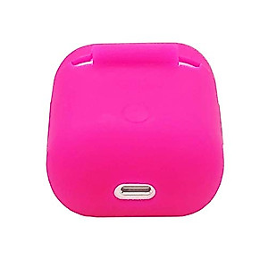 HappyCover Compatible for Airpods Case 2 & 1, Protective Silicone Cover Skin for Airpods Charging Case (Rosy)