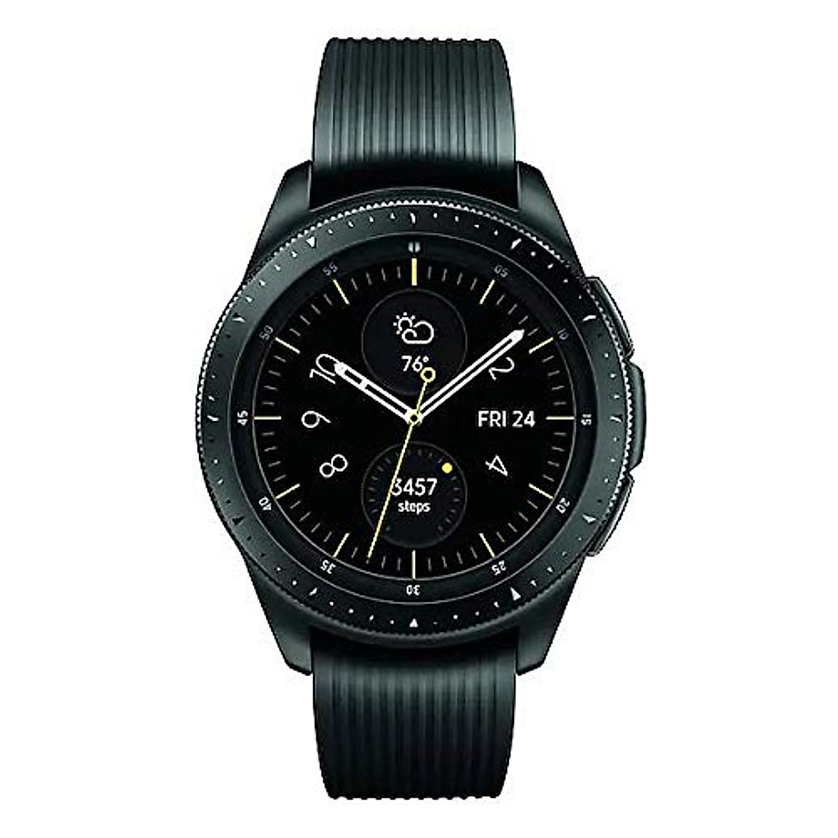 Samsung Galaxy Watch (42mm) Black (Bluetooth & LTE) - (Renewed)